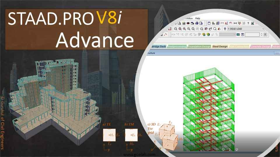 STAAD PRO Structure Design With STAAD PRO Gurukul Of Civil Engineers